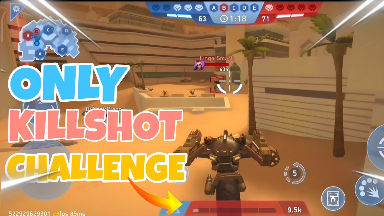 Only Killshot Challenge|Use Only Killshot|Mech Arena - YouTube