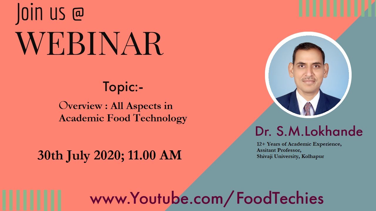 Overview: All aspects in academic food technology - YouTube