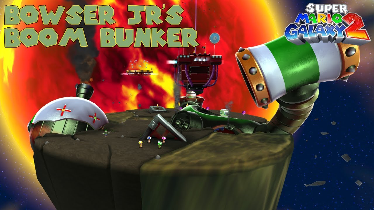 Bowser Jr.'s Boom Bunker | Super Mario Galaxy 2 - YouTube