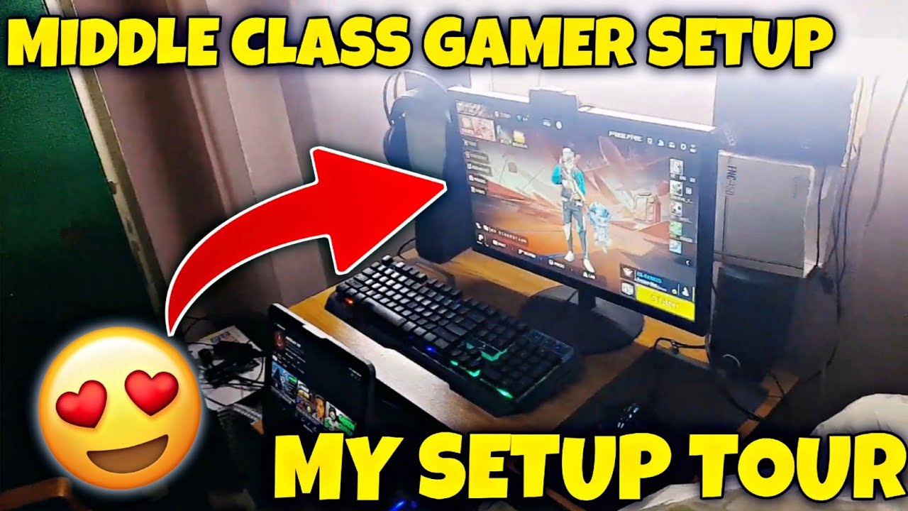 Gaming Set-up of A Middle Class Gamer || Middle Class Gaming Setup Free ...