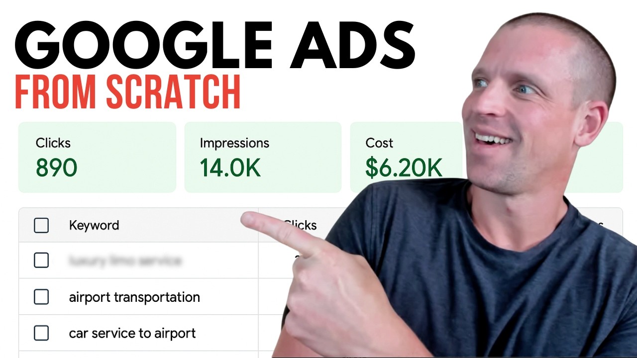Watch Me Build a Google Ads Campaign From Scratch - YouTube