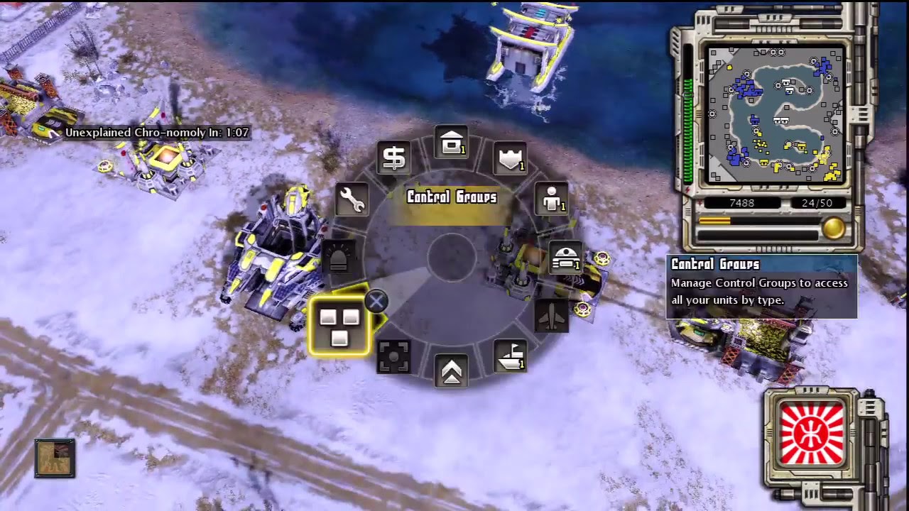 command and conquer red alert 3 commander challenge on ps3 - YouTube