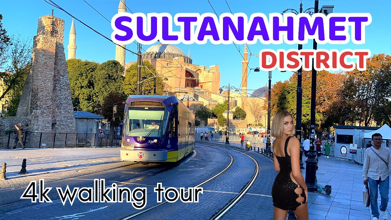 SULTANAHMET DISTRICT : A Breathtaking 4K Walking Tour Through Istanbul ...