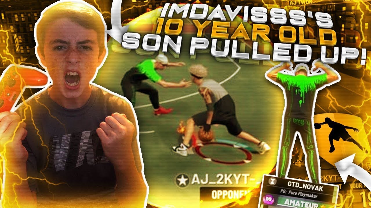 IMDAVISSS’S 10 YEAR OLD SON PULLED UP AND THIS HAPPENED... - YouTube