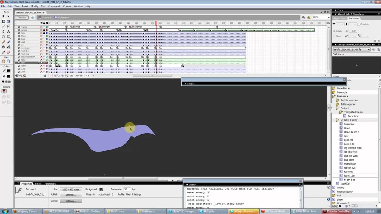 HowTo: Make barbftr Monster, from zilch to raptor 04 part 4 - YouTube