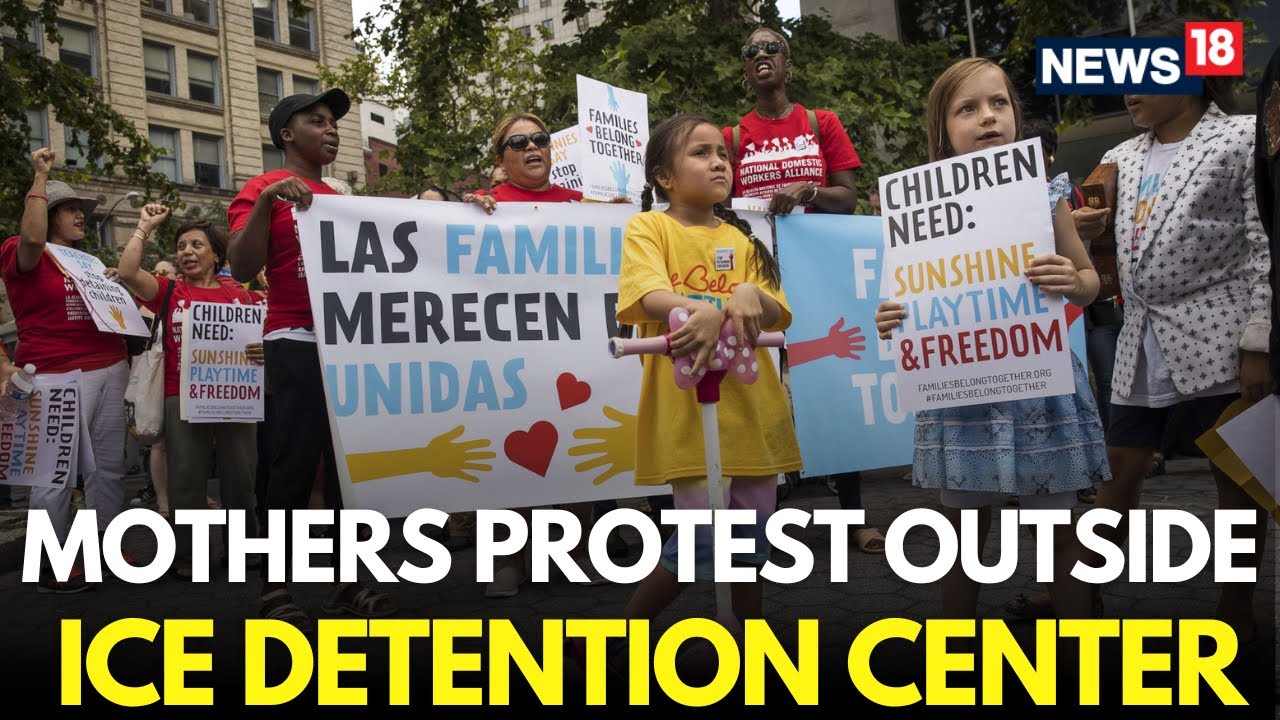 Live Coverage: Mothers Stand Against Ice Detention Policies | ICE ...