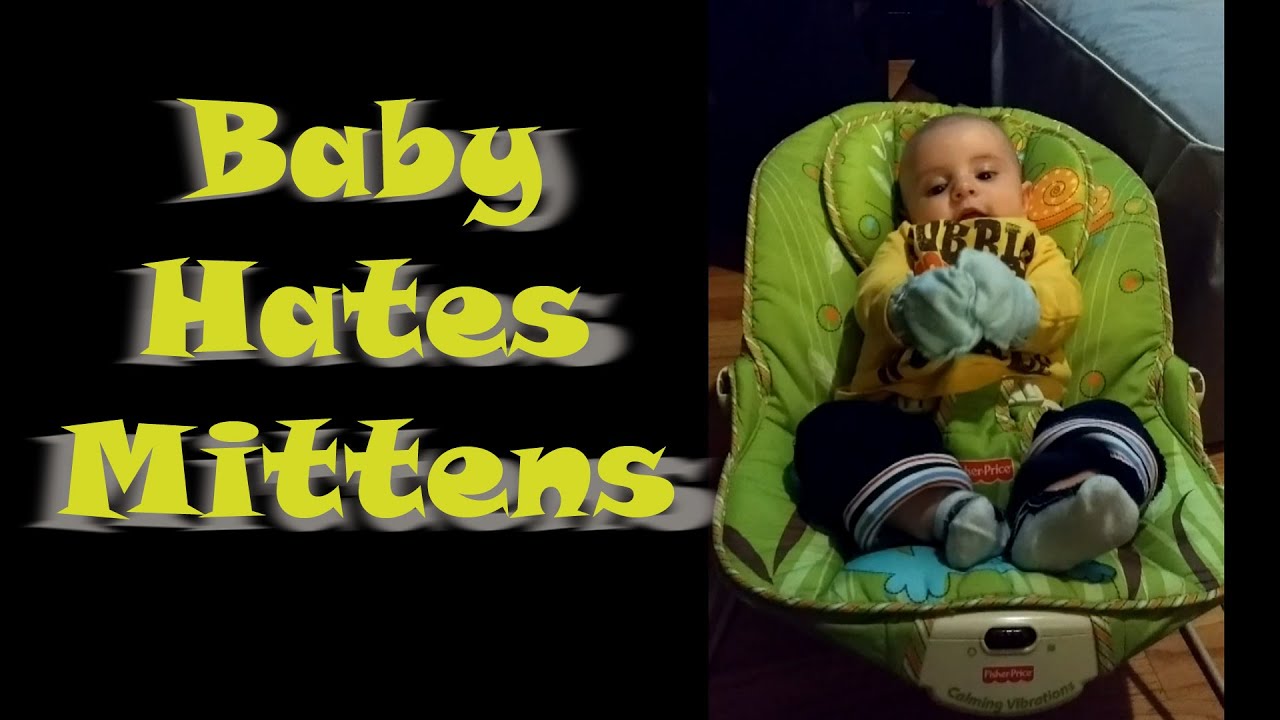 Baby Hates Mittens (Cutest Struggle Ever) - YouTube