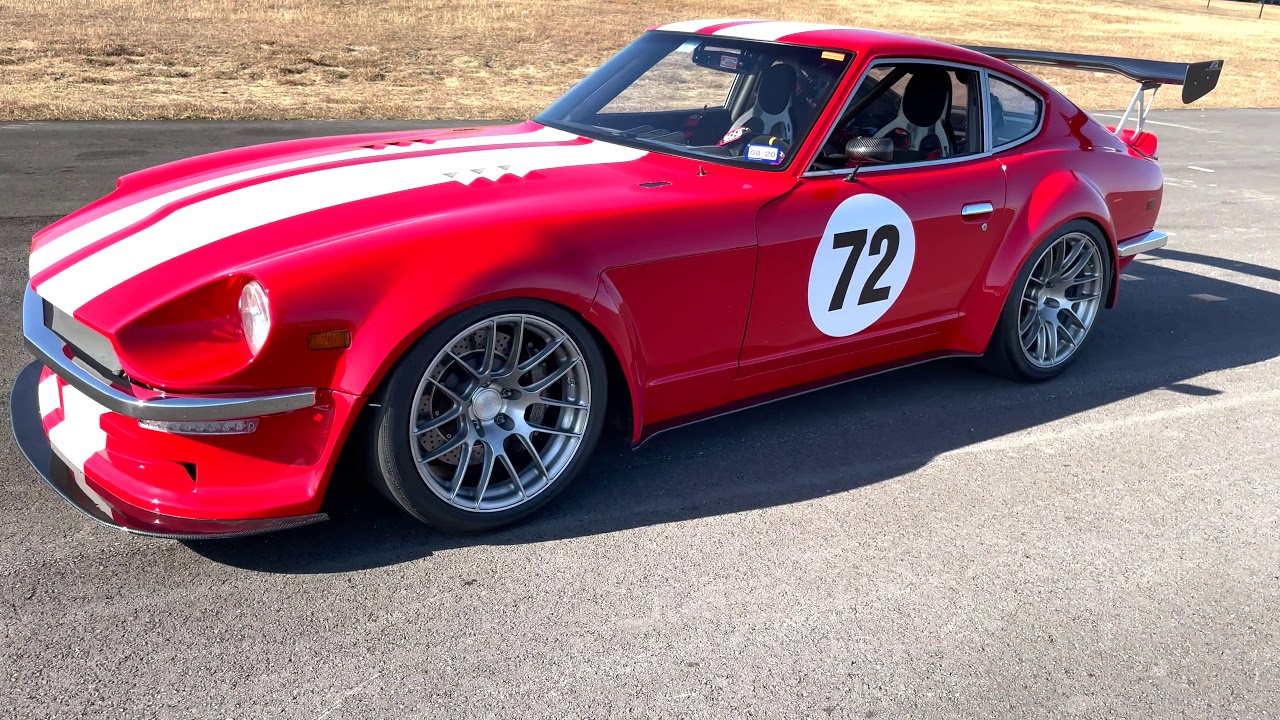 Final tune and testing for my red 240Z. a quick preview. - YouTube