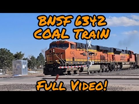 Full Video || BNSF 6342 Passing Through Monument, Colorado. Feel The Power! - YouTube