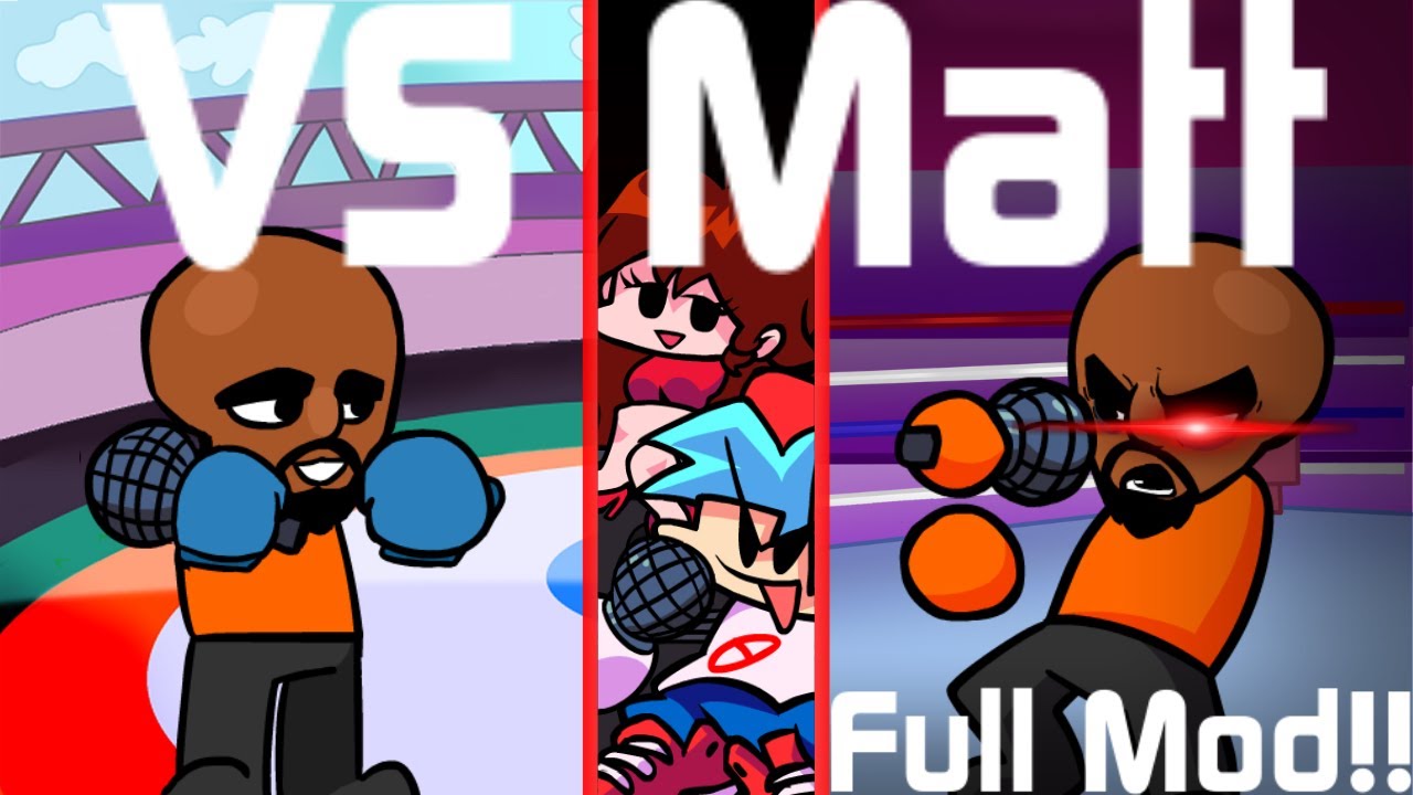 VS Matt FULL MOD!! (Wiik 1 & 2) - Friday Night Funkin' - YouTube