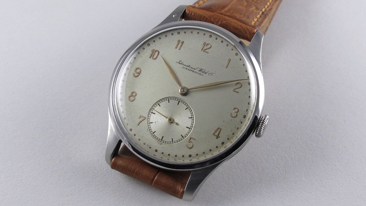 Steel International Watch Co. vintage wristwatch, circa 1942 - YouTube