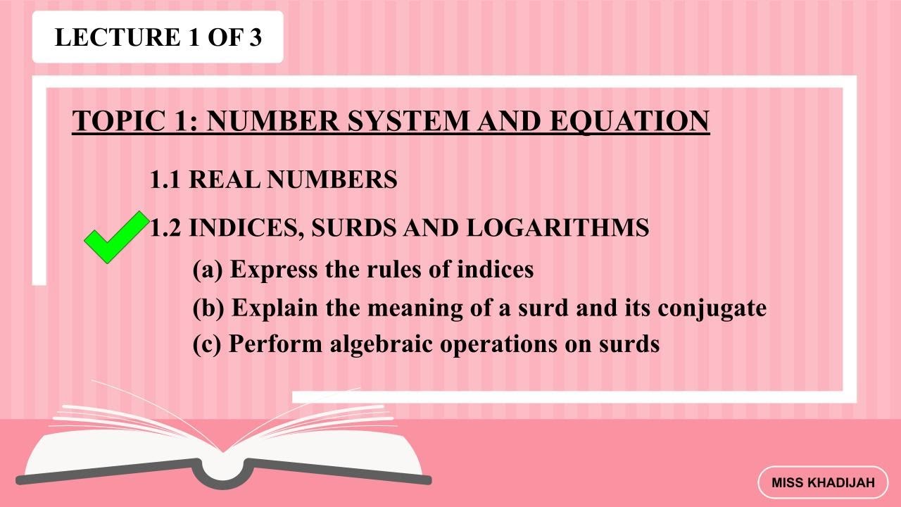 WEEK 1 TOPIC 1 LECTURE 1 - YouTube
