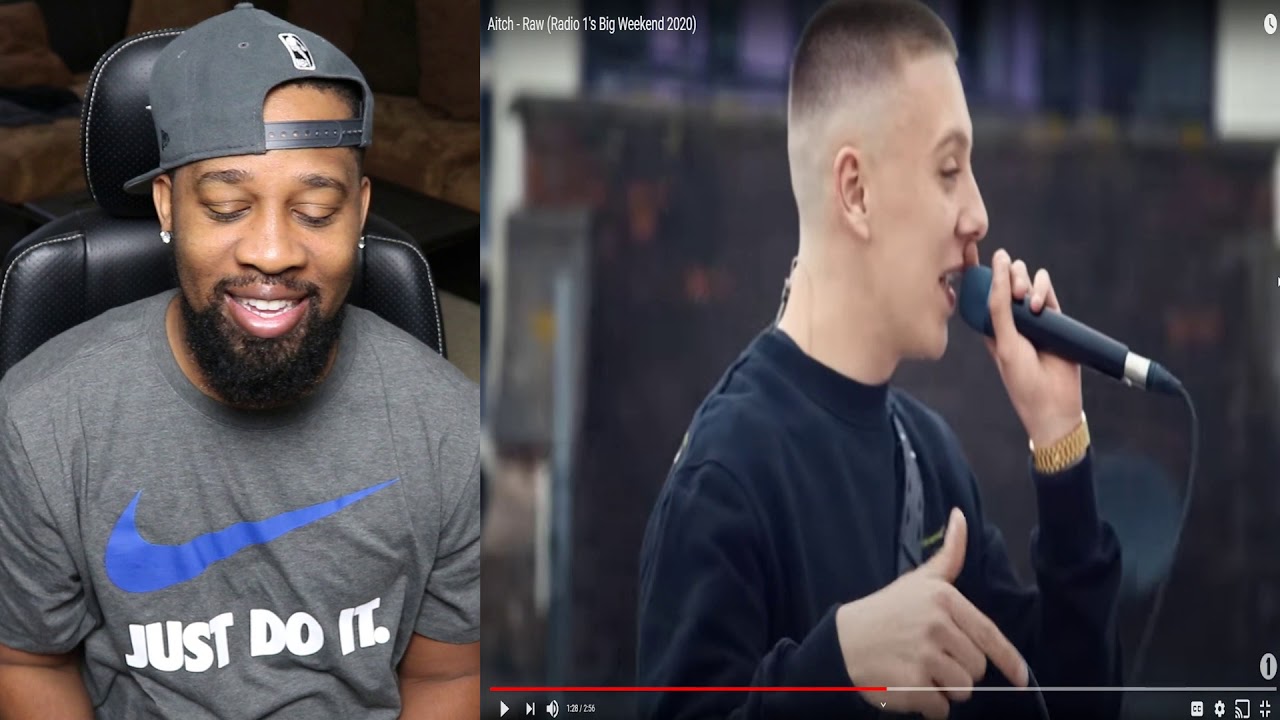 REACTION TO Aitch - Raw (Radio 1's Big Weekend 2020) - YouTube