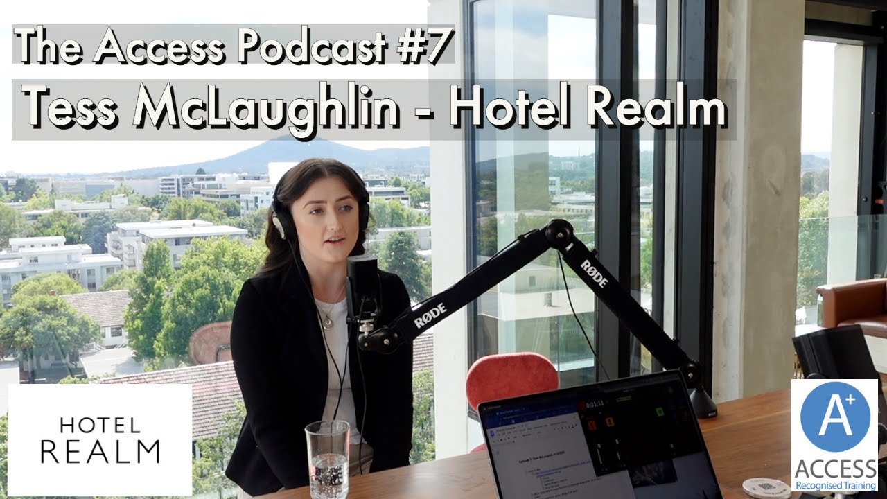 The Access Podcast: Episode 7. Tess McLaughlin - Hotel Realm - YouTube