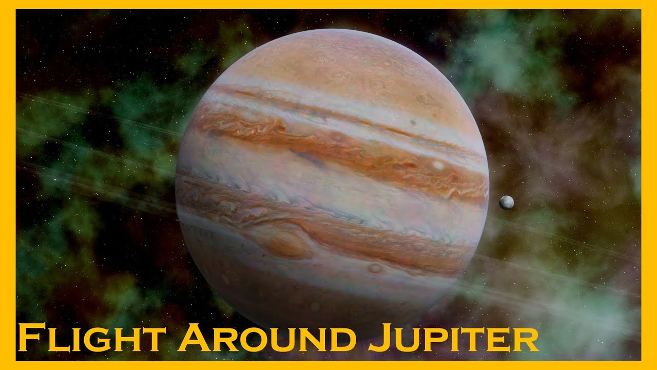 Jupiter Planetary Fly Around, 1080p HD Blender Animation - YouTube