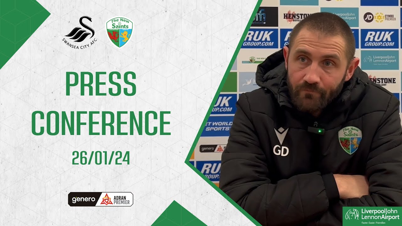 PRESS CONFERENCE | Greg Draper | Swansea City Women | 26/01/24 - YouTube