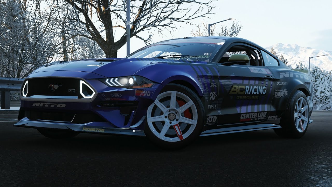 Forza Horizon 4 - 2018 Ford #88 Mustang RTR - YouTube