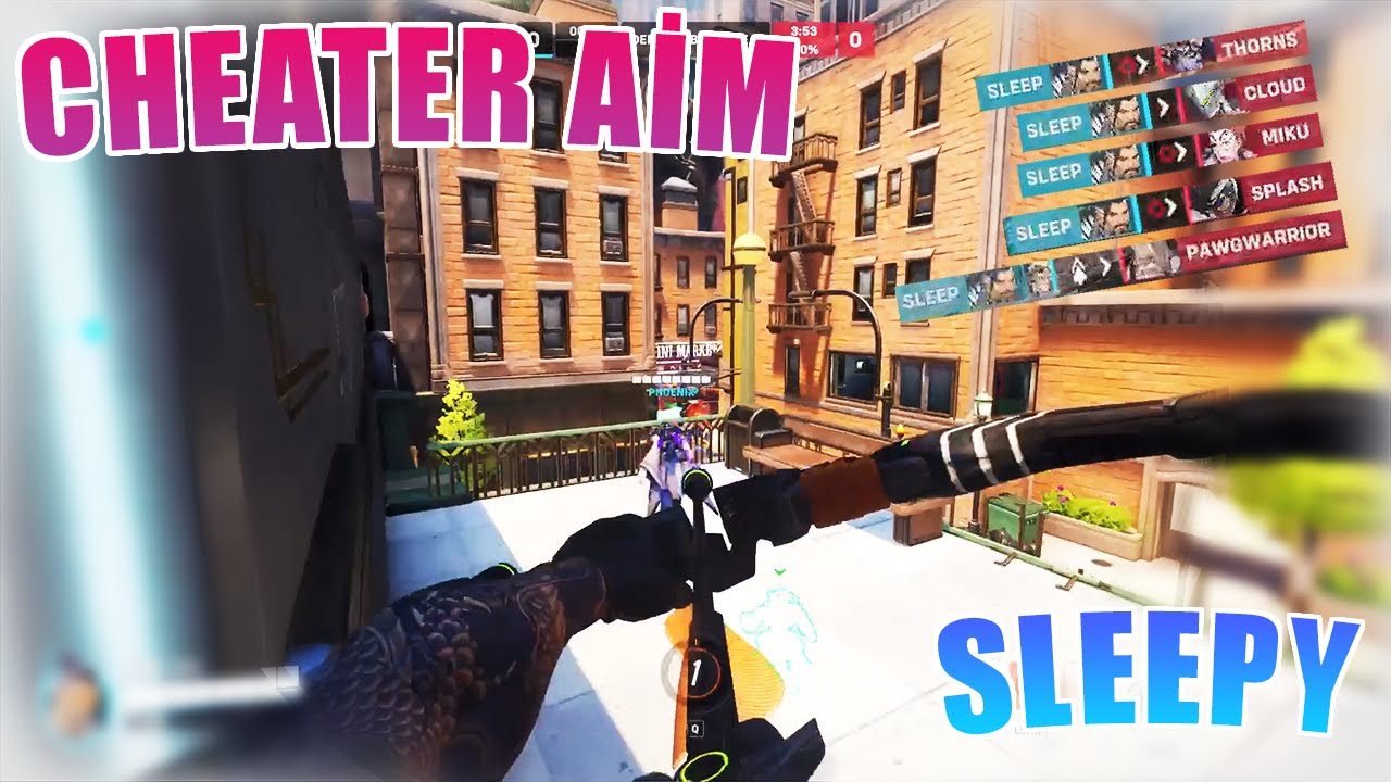 Sleepy aimbot hanzo player overwatch 2,twitch streamer best and funny ...