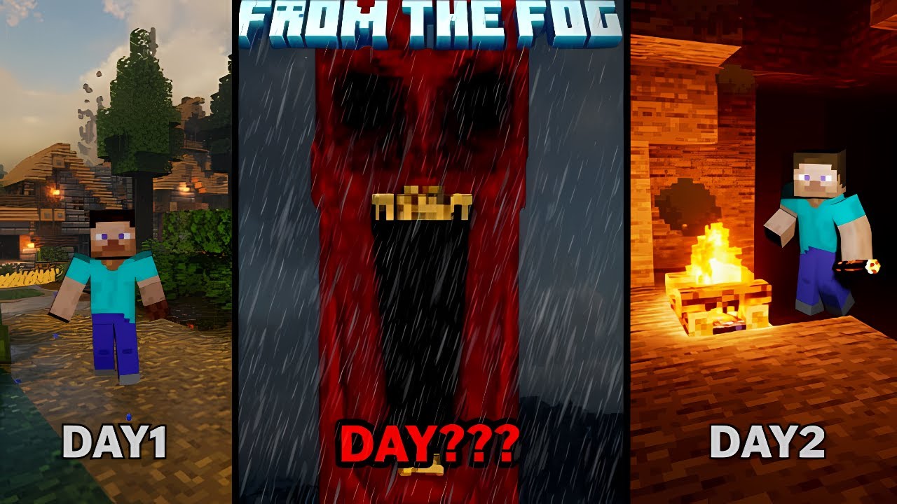 SOMETHING IS WRONG WITH THE RAIN - Minecraft: From The Fog #4 - YouTube