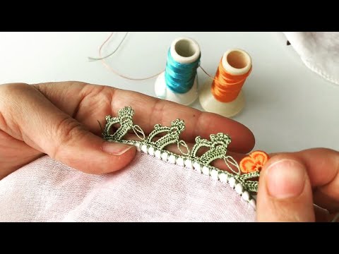 431 - Yok Böyle Güzellik Fıstıklı Tığ Oyası