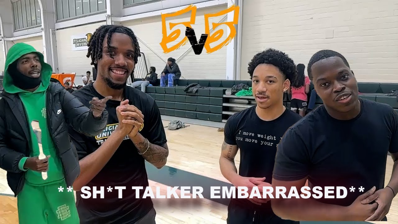 HIGHLY ANTICIPATED 5V5 BASKETBALL GAME AGAINST SH*T TALKER FOR $500 ...