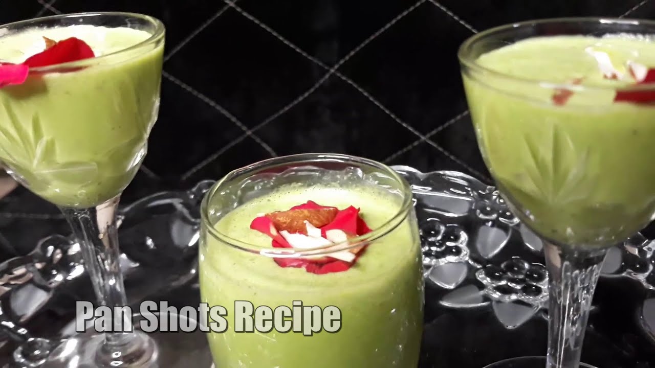 Pan shots Recipe/Refreshing pan drink/pan shots easy & quick recipe by ...