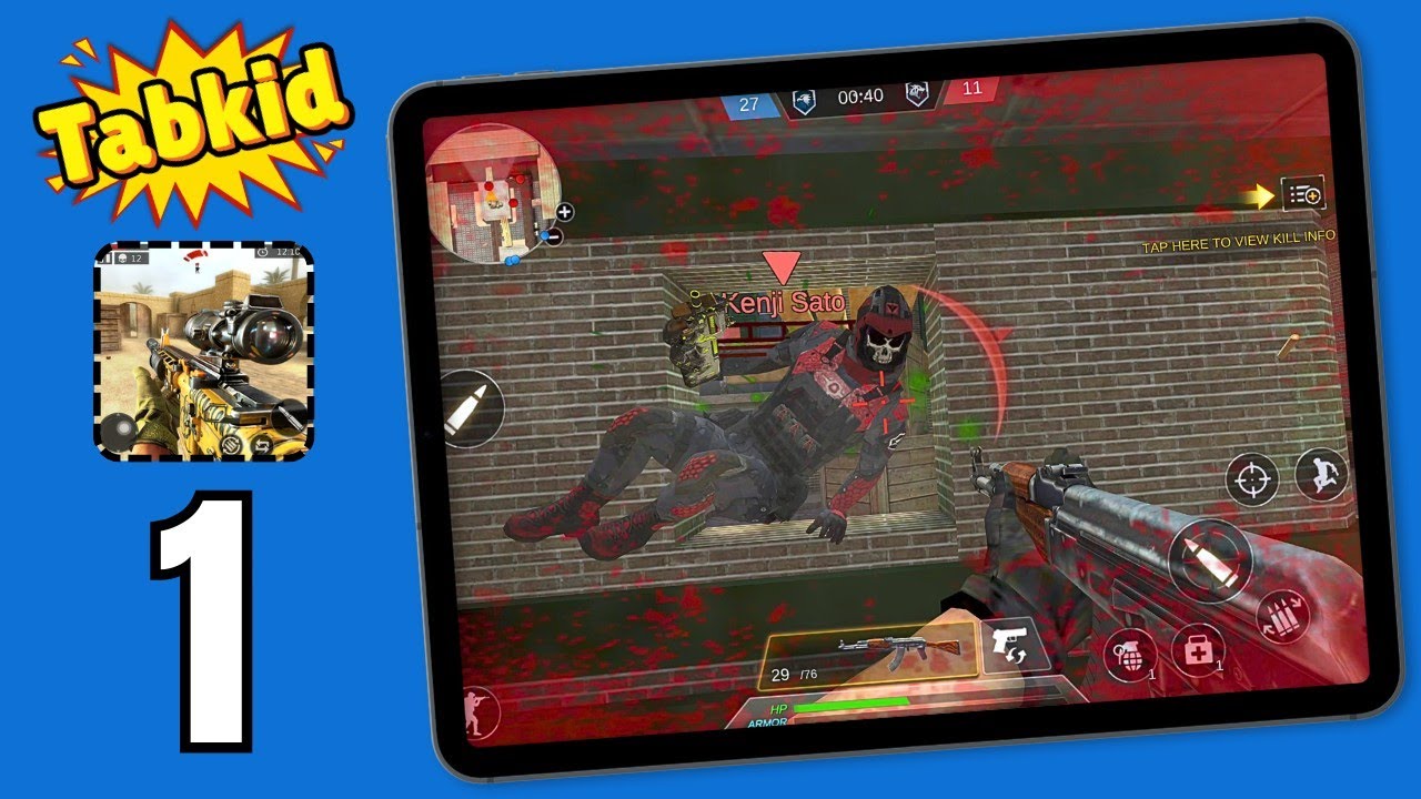 FPS Strike Ops : Modern Arena | Tab Gameplay #1 - YouTube