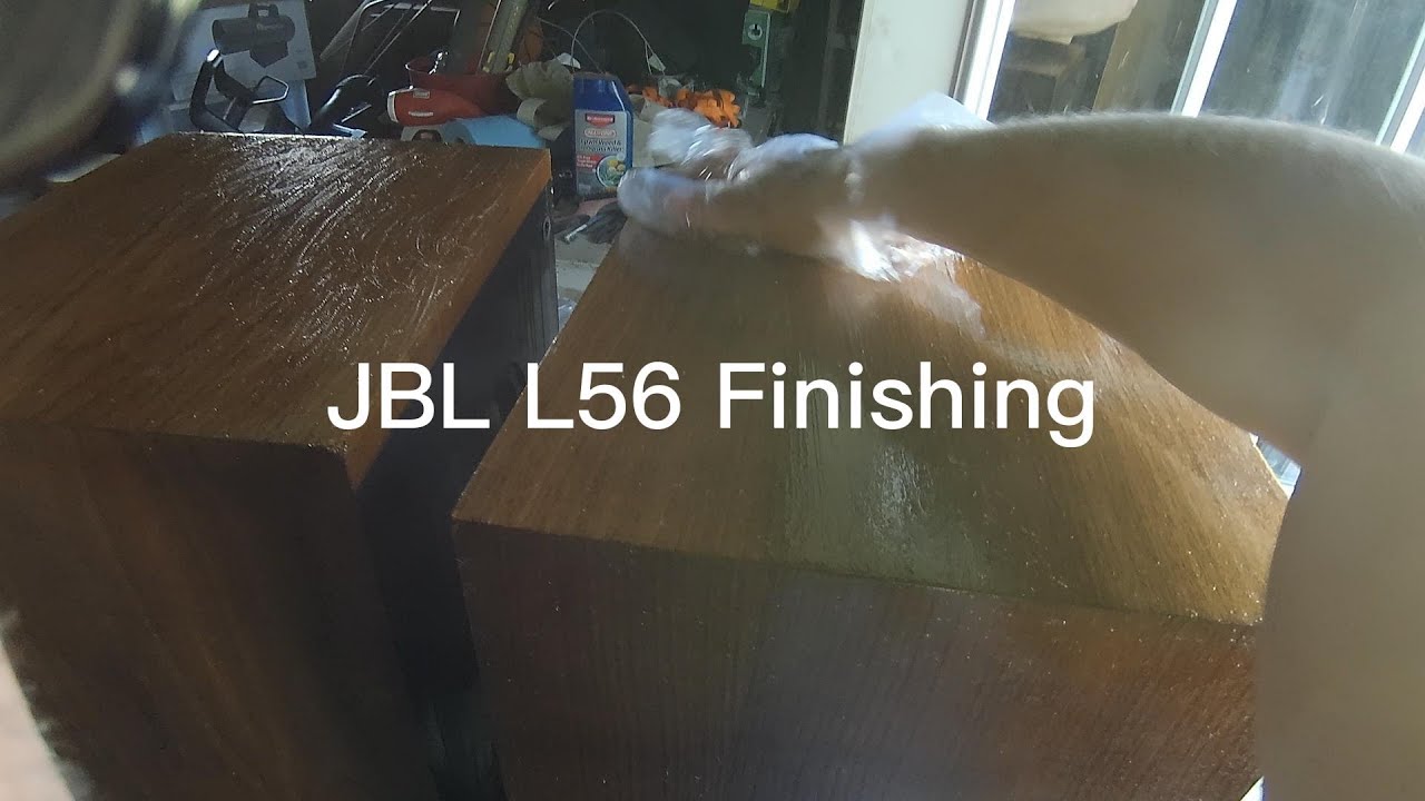 JBL L56 Finishing - YouTube