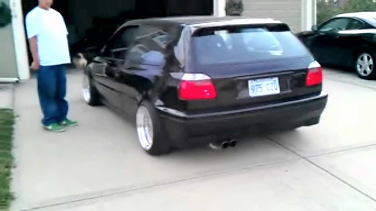 98 Golf GTI | Aggressive Fitment | - YouTube