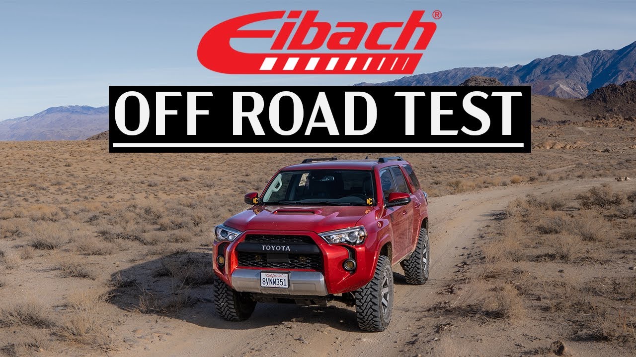 Toyota 4Runner | Eibach Pro Truck Lift Stage 1: Off Road Test - YouTube