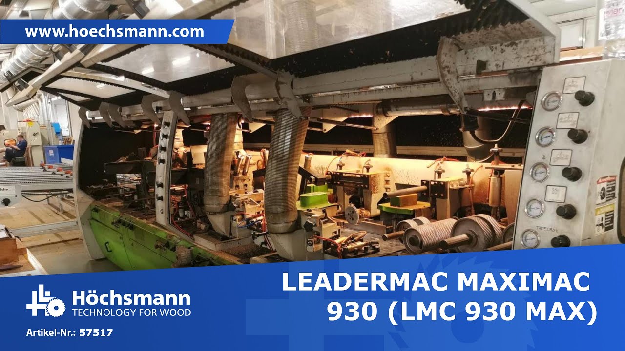 LEADERMAC MAXIMAC 930 (LMC 930 MAX) (Höchsmann Klipphausen) - YouTube