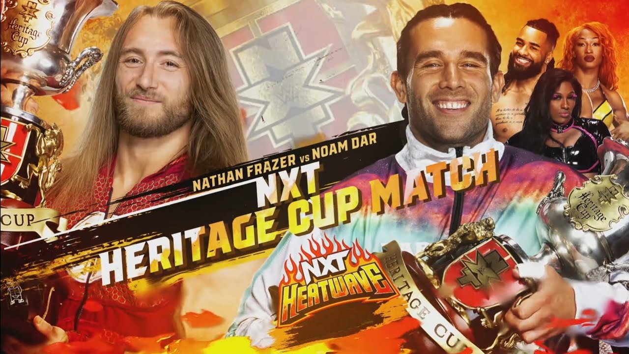Nathan Frazer Vs Noam Dar Nxt Heritage Cup Match Wwe Nxt Heritage