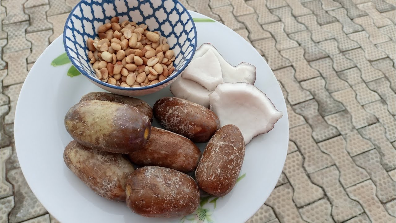 How to Prepare Boiled African Pears - MDEVAAN - YouTube