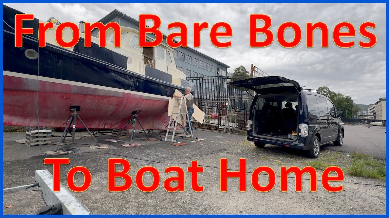 Fisher 30 Ep 42 - Walls Going UP Vision Coming ALIVE! - Sailboat ...