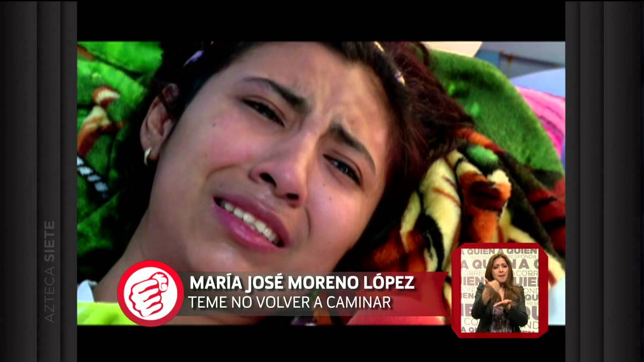 María José exige justicia después de sufrir accidente - YouTube