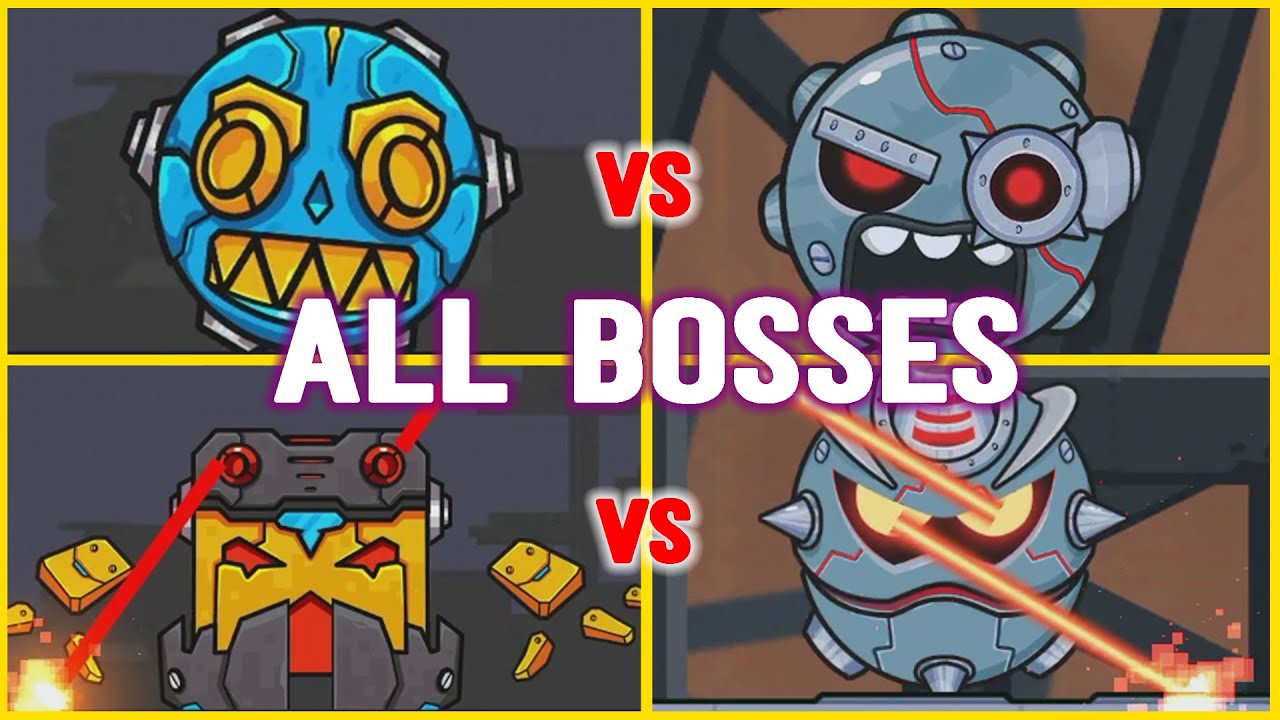 Red Ball X Vs Red Ball 6 All Bosses Gameplay (Android, IOS) - YouTube
