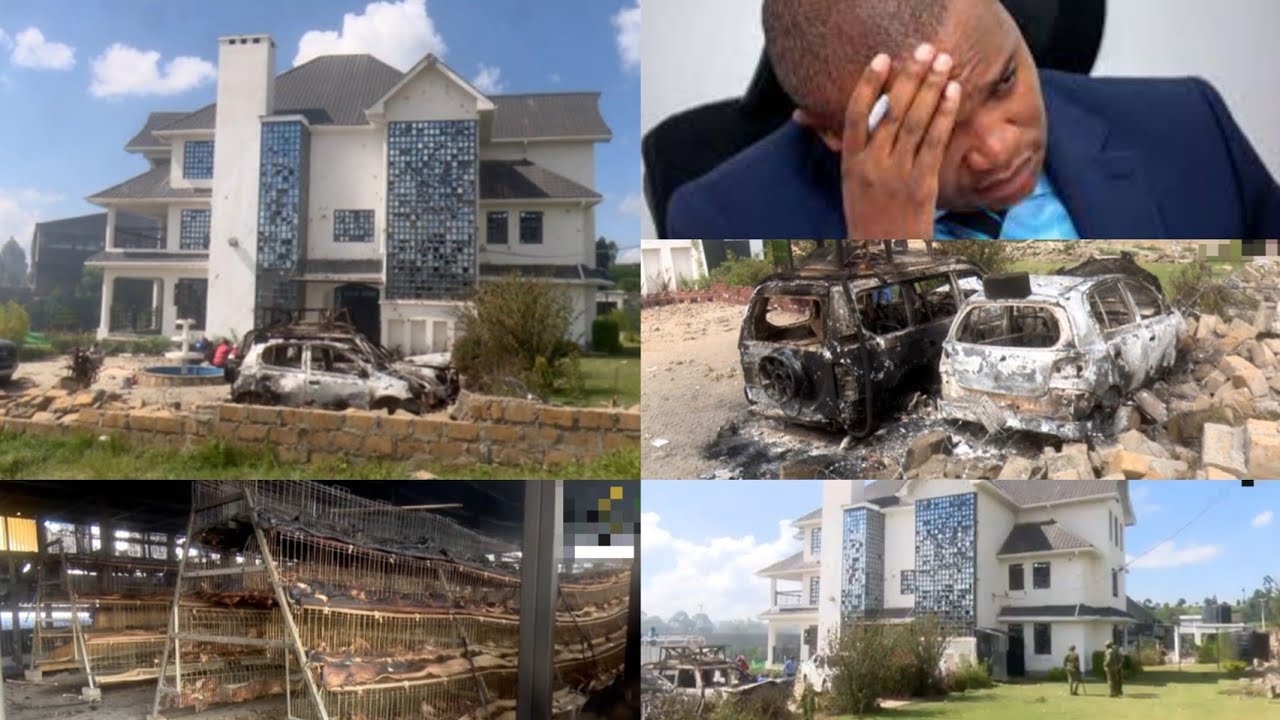 MOLO MP KURIA KIMANI COUNTS LOSES WORTH MILLIONS. MANSION WRECKED ...