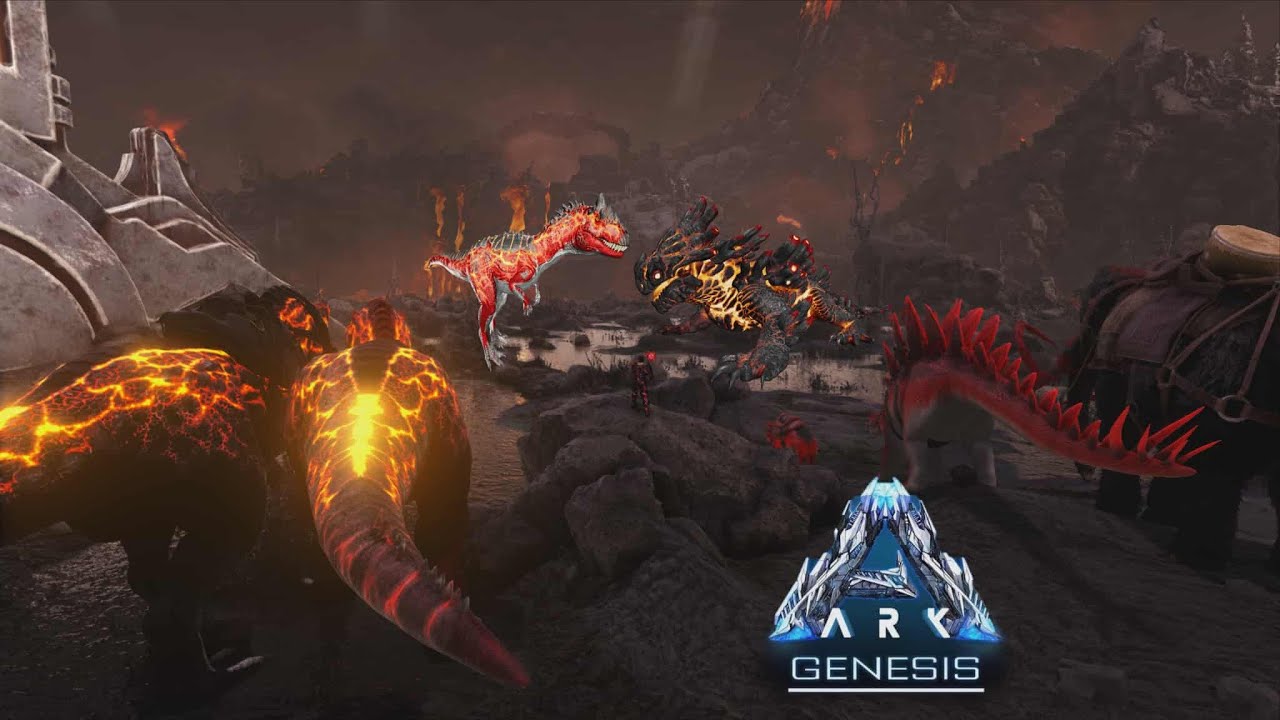Ark Genesis Episode 46- The Brute Allo & Brute Magmasaur!! - YouTube