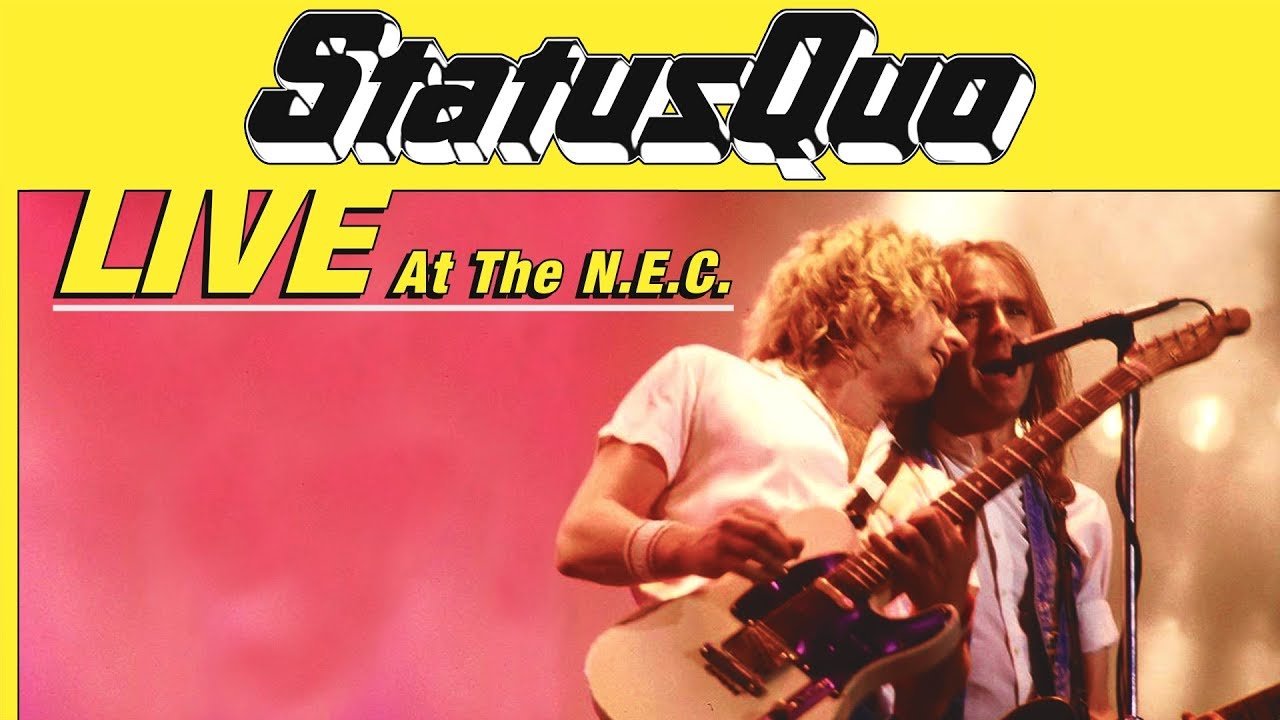 Status Quo - Backwater / Little Lady, Live At The Birmingham N.E.C ...