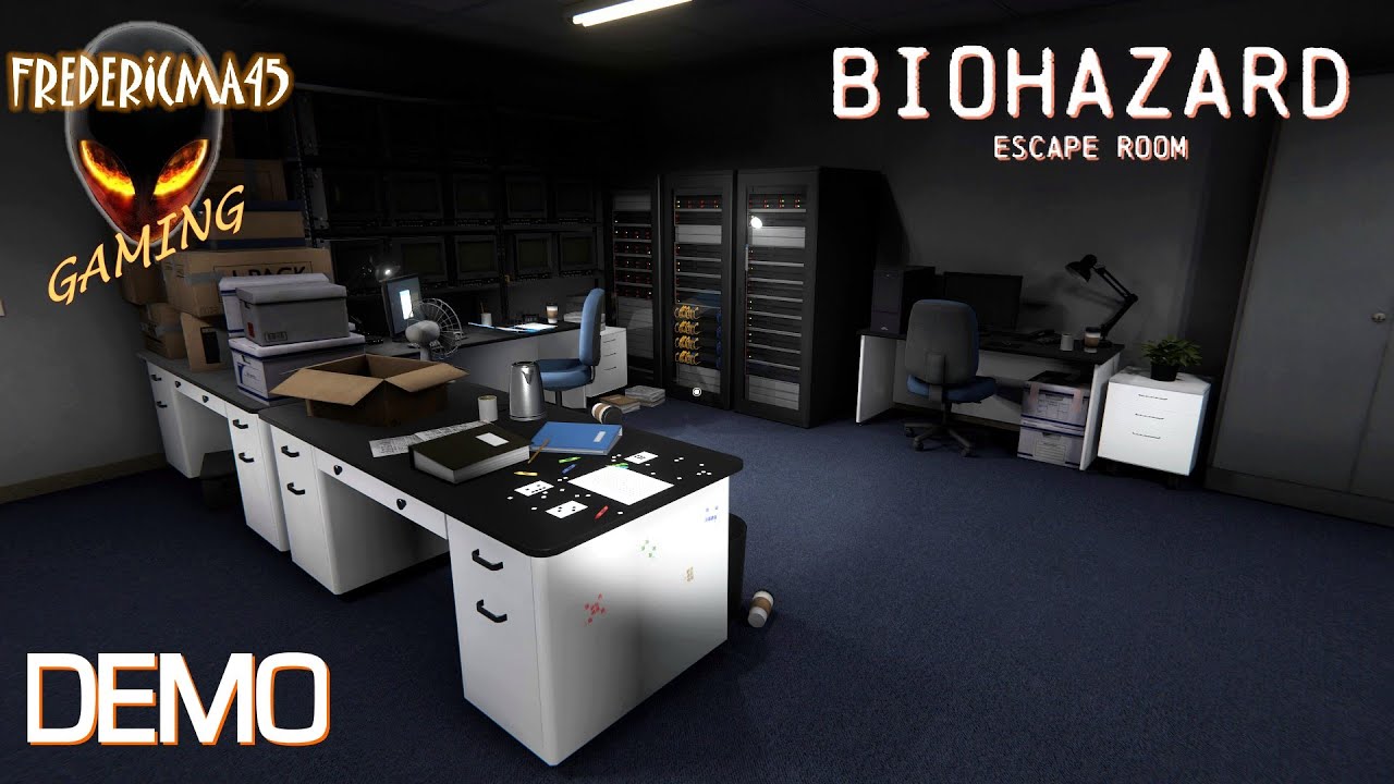Biohazard: Escape Room FULL DEMO Walkthrough (Puzzle Game / Escape Room ...