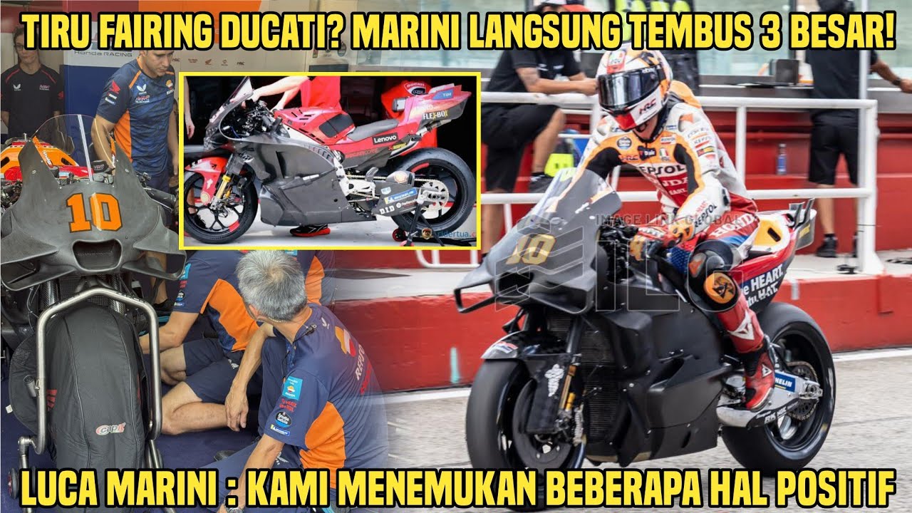 Bahaya! Tiru Fairing Ducati? Marini Tembus 3 Besar? Marini : Kami ...