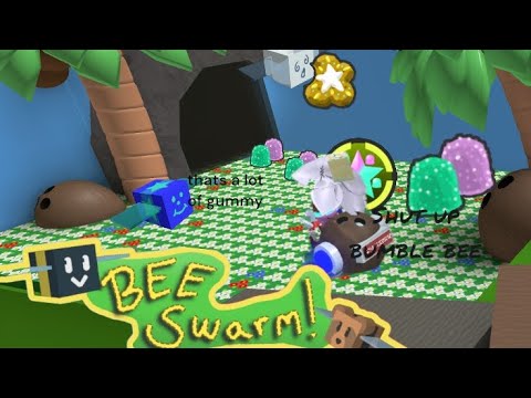 bee swarm simulator coconut field boost - YouTube