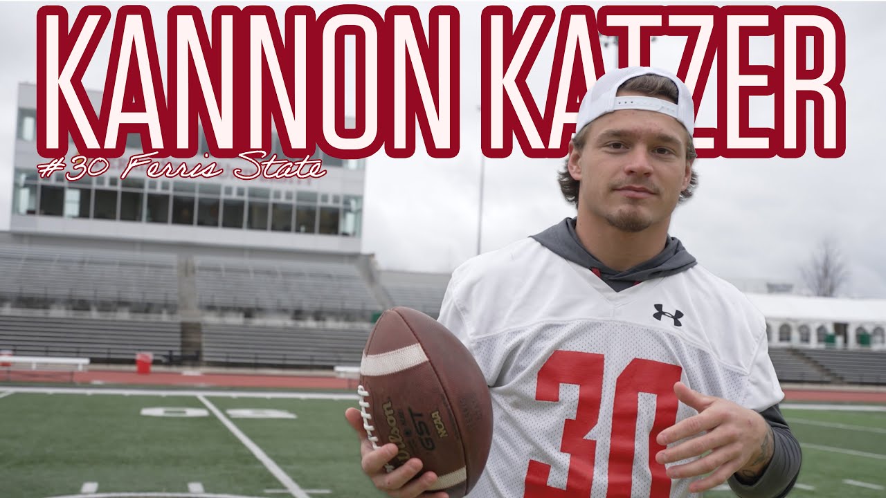 Kannon Katzer Is A Key Player For Ferris State Football In The D2 ...