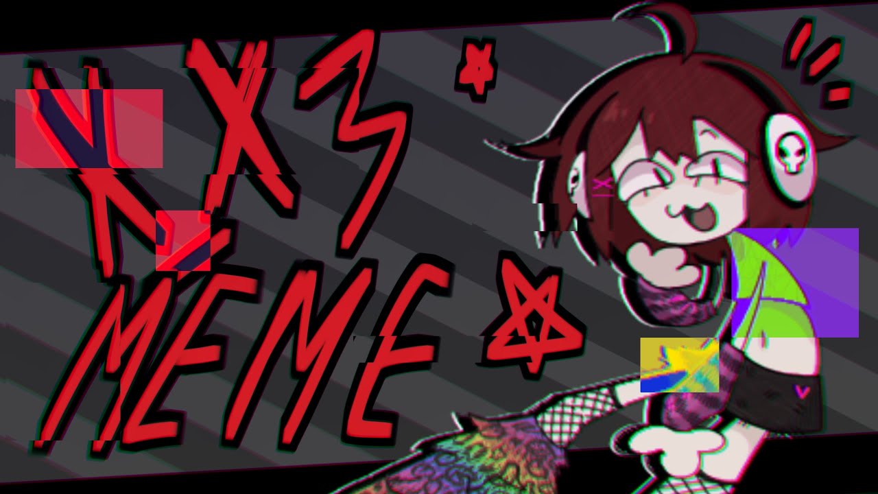 × X_X 3 meme animation ! glitch ! × - YouTube