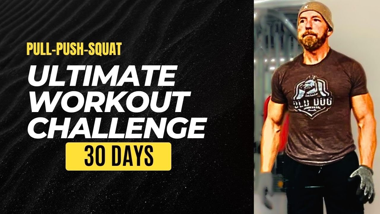 Pull-Up Push-Up Squat 30 Days 9000 Reps Calisthenics Challenge - YouTube