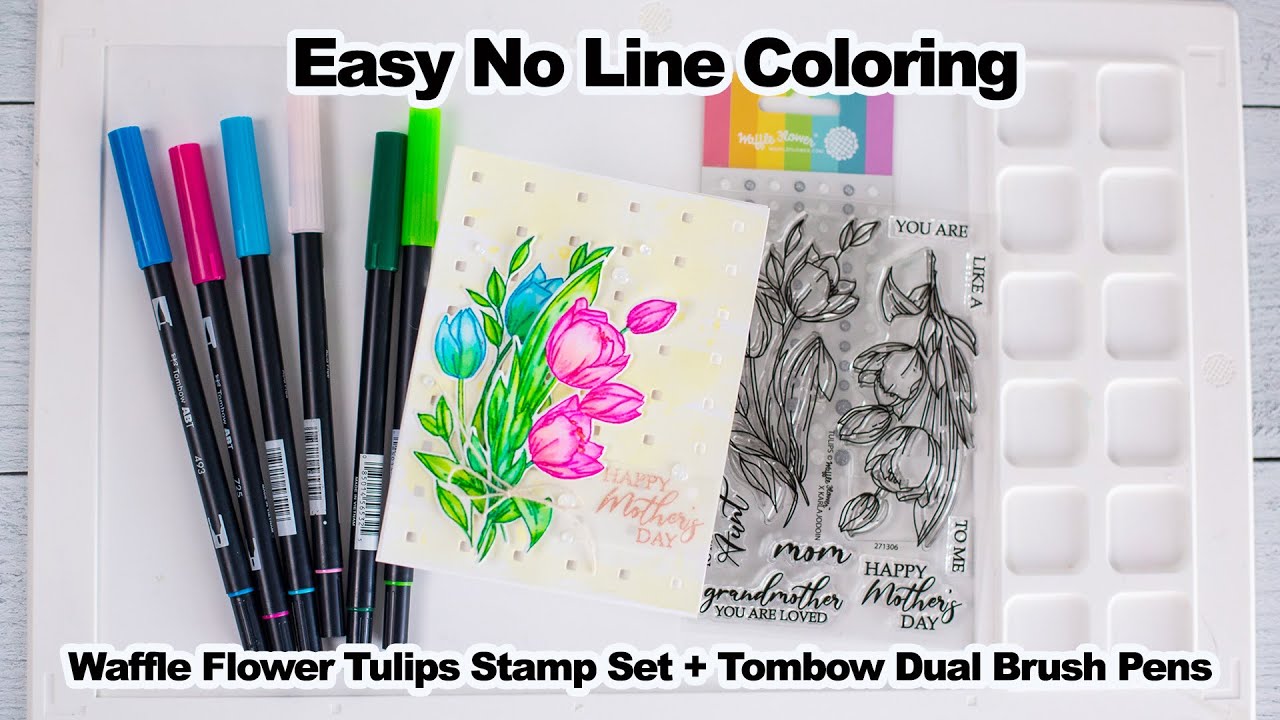 How to Do EASY No-Line Coloring - YouTube