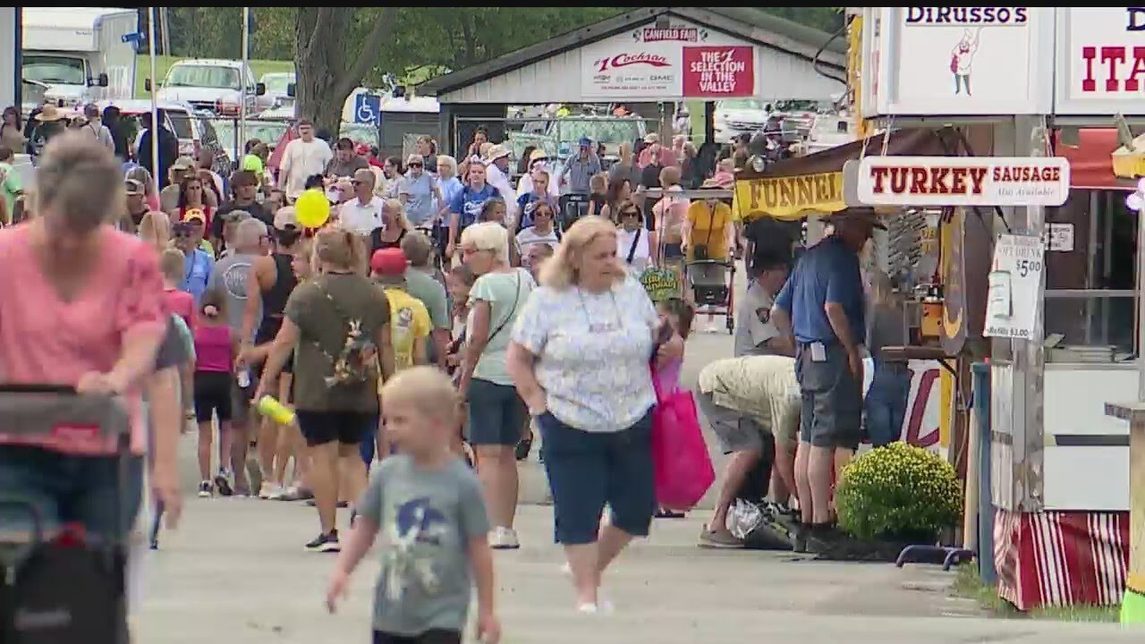 University Hospitals provides medic tent at Canfield Fair - YouTube
