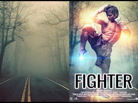 Fighter Movie Poster Design in Photoshop - Photoshop CC