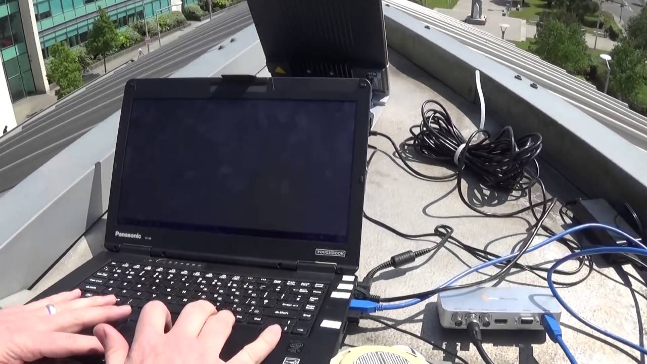 Quicklink Bonded Live over BGAN Explorer 710 new - YouTube