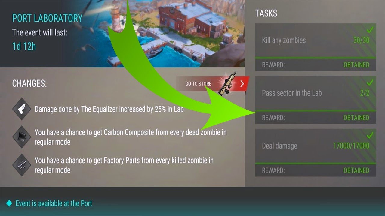 PORT LABORATORY - ALL TASKS - SEASON 35 - LAST DAY ON EARTH - LDOE ...